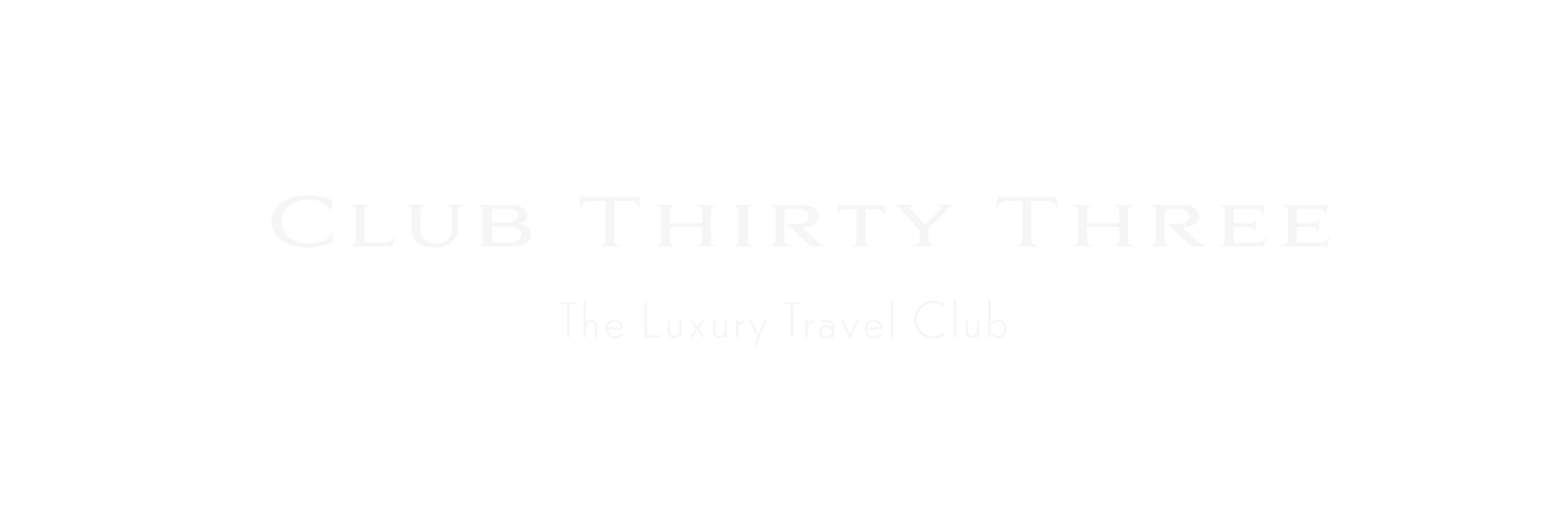 Club Thirty Three Membership – Club Thirty Three | The Luxury Travel Club